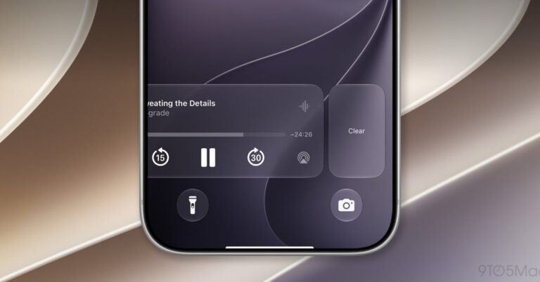 iOS 27 ermöglicht das Entfernen des "Wird gerade wiedergegeben"-Widgets ...